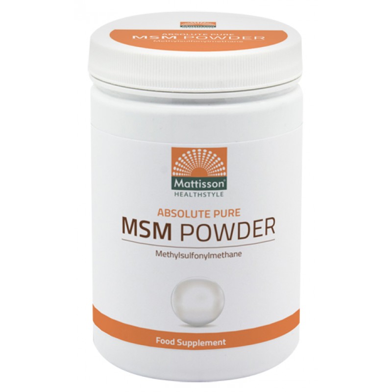 MSM Poeder Pure - Mattisson - NatuurlijkVoordeel.nl